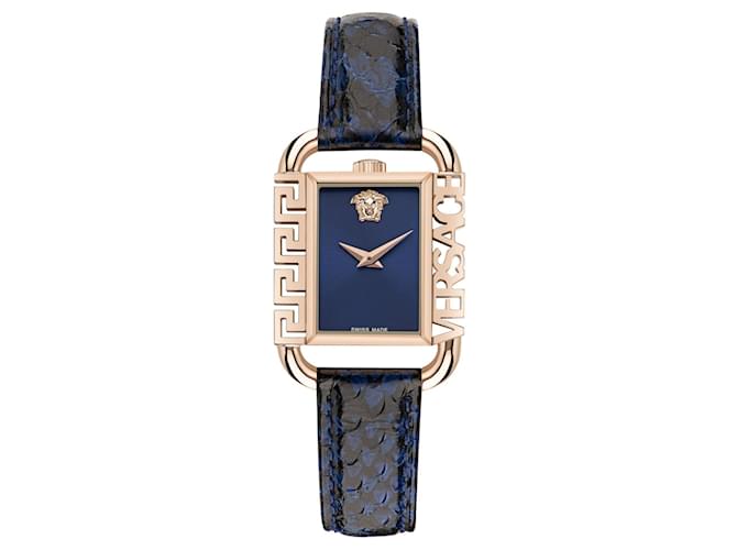 Versace Flair Leather Watch Pink ref.727170 - Joli Closet