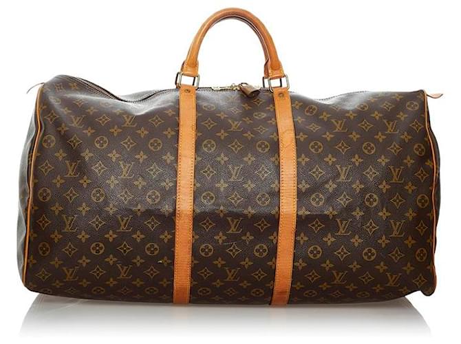 Louis Vuitton Monogram Keepall 60 Brown ref.734084 - Joli Closet