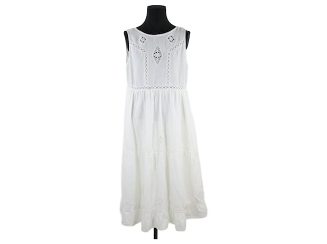SéZane SEZANE Dress 42 White ref.735898 - Joli Closet