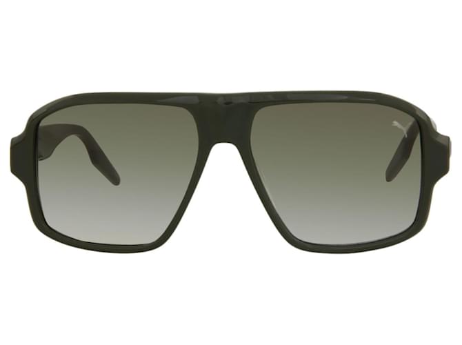 Puma Aviator-Style Acetate Sunglasses Green Cellulose fibre ref.740509 ...