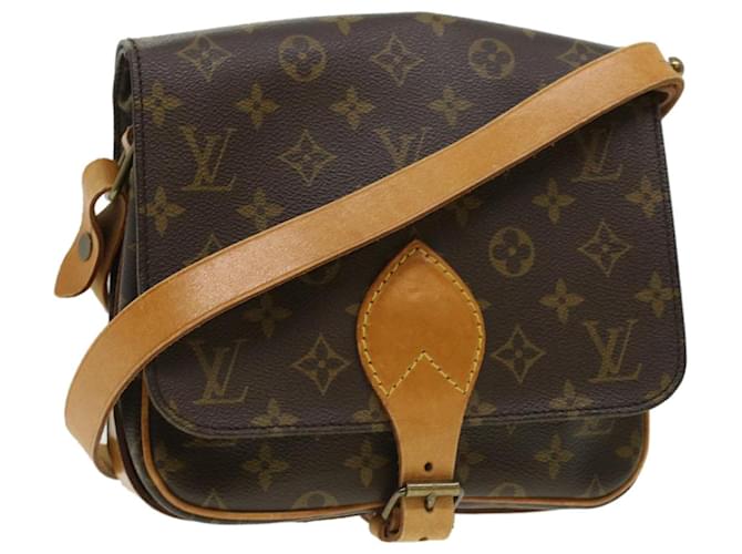 Cartouchiere Louis Vuitton Cartouchière Brown Cloth ref.742210 - Joli ...