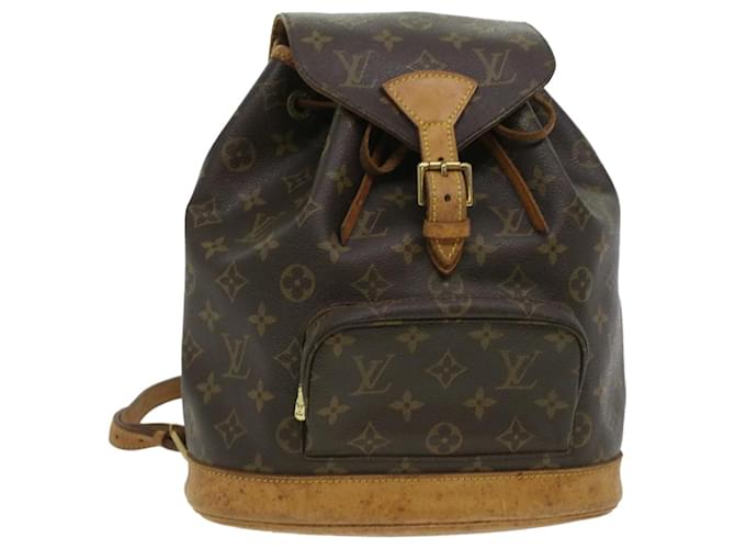 Louis Vuitton Montsouris Brown Cloth ref.744001 - Joli Closet