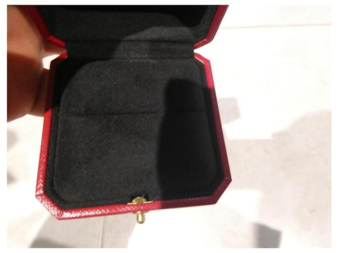 boite pour bague cartier Rouge ref.747676 - Joli Closet