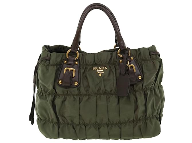 Prada Khaki Synthetic ref.752257 - Joli Closet