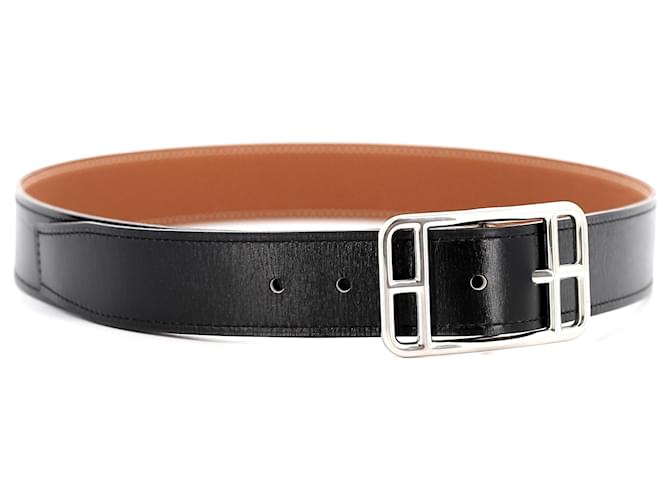 Hermès Hermes Black Leather ref.752848 - Joli Closet