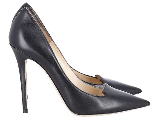 Jimmy Choo Ari Pumps in Black Leather ref.757419 - Joli Closet