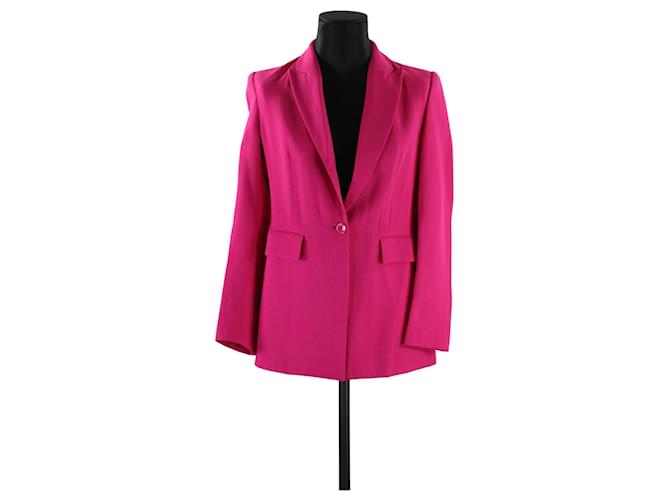 Maje jacket 36 Pink Viscose ref.757559 - Joli Closet