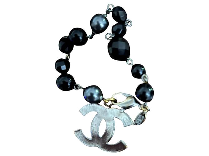 Cambon Chanel Bracelets Silver hardware Pearl ref.760228 - Joli Closet