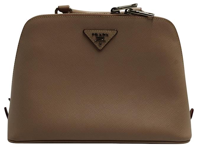 Prada Beige Saffiano Mini Promenade Backpack Flesh Leather ref.763887 ...