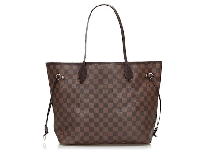 Louis Vuitton Damier Ebene Neverfull MM Brown ref.765938 - Joli Closet
