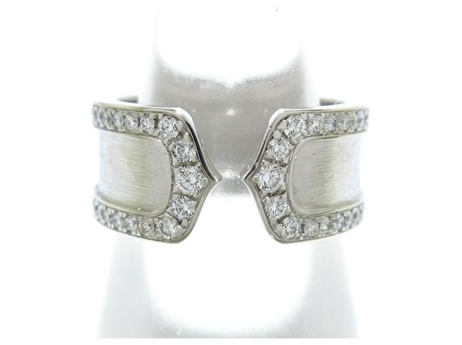 cartier 2C C2 Or blanc ref.766389 - Joli Closet