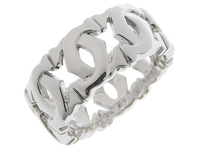Cartier Entrelacé Or blanc Argenté ref.767531 - Joli Closet