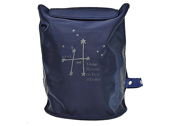 Hermès sherpa Navy blue Synthetic ref.767620 - Joli Closet