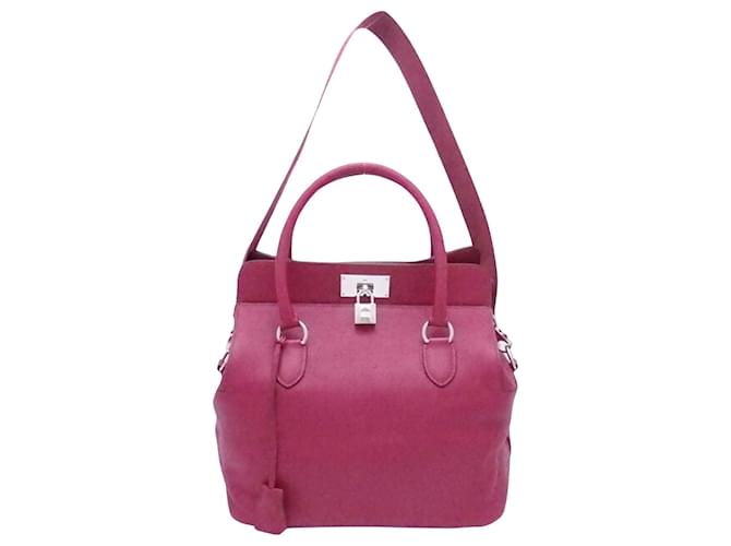 Hermès Toolbox Silvery Leather ref.768534 - Joli Closet