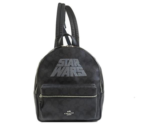 Coach Black Leather ref.775567 - Joli Closet