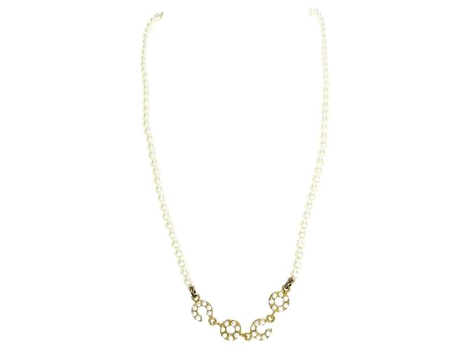 Chanel COCO Mark Perle Blanc ref.776364 - Joli Closet