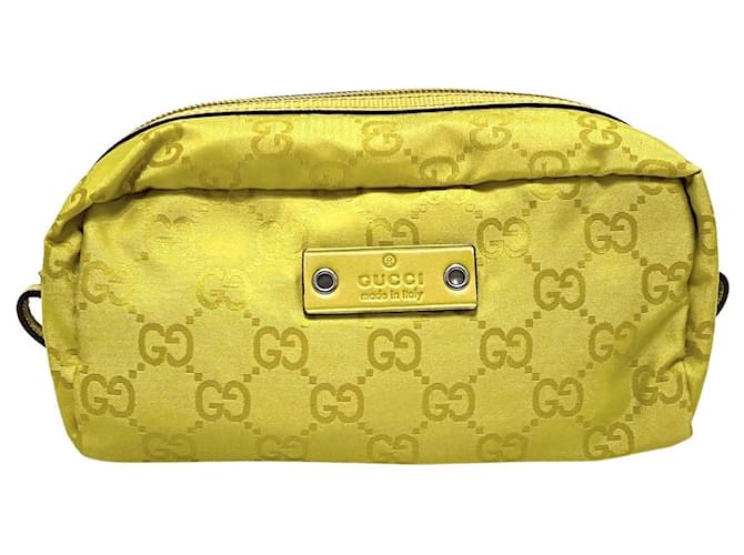 Gucci GG pattern Yellow Synthetic ref.777408 - Joli Closet
