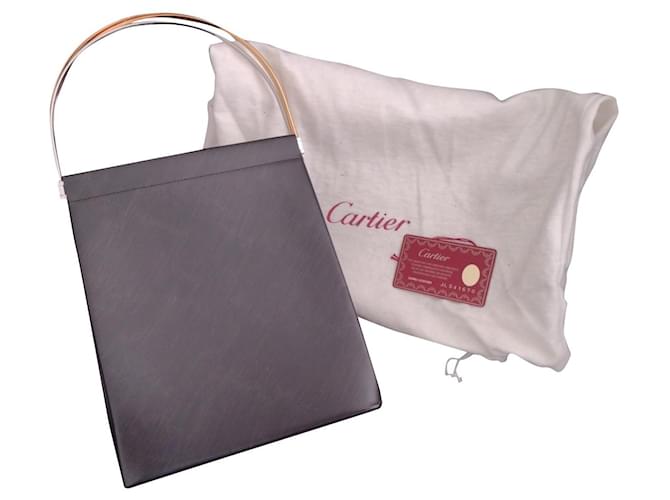 Cartier Sac noir Trinity Black Leather ref.780824 - Joli Closet