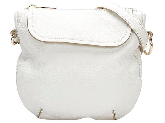 Furla White Leather ref.786149 - Joli Closet