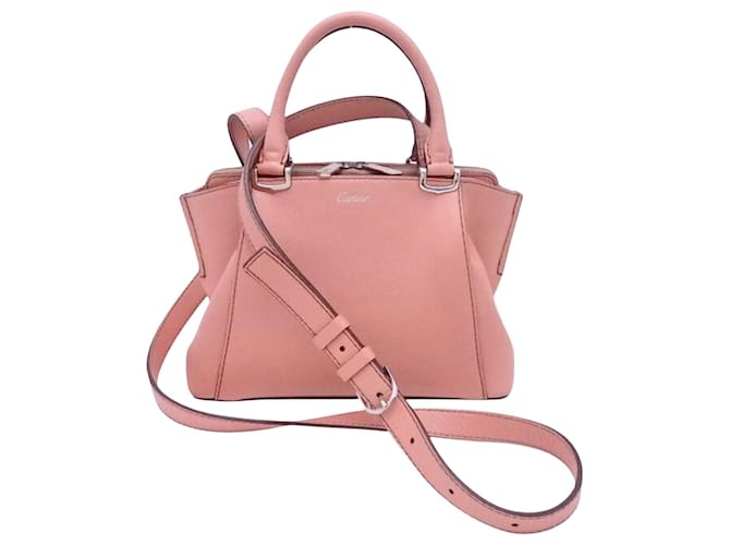 Cartier C de cartier Pink Leather ref.786167 - Joli Closet