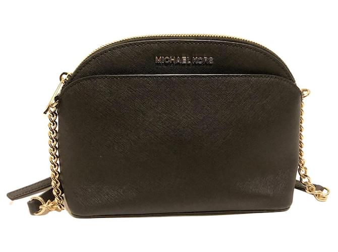 Michael Kors Jet Set Black Leather ref.788313 - Joli Closet