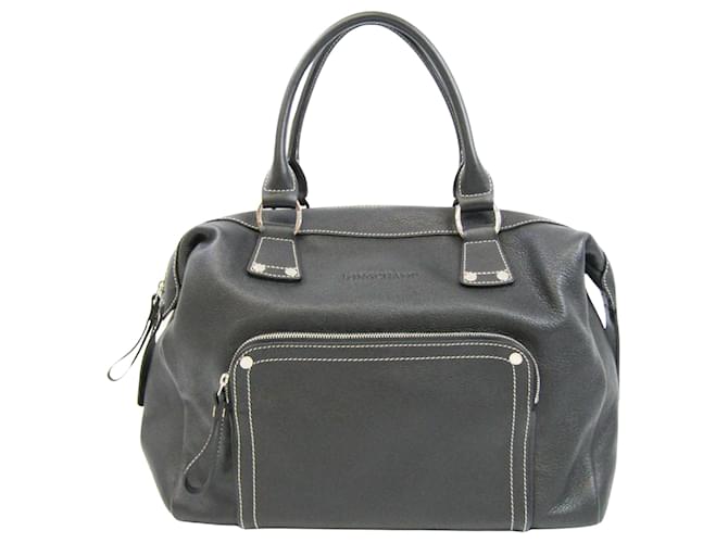 LONGCHAMP Black Leather ref.788779 - Joli Closet