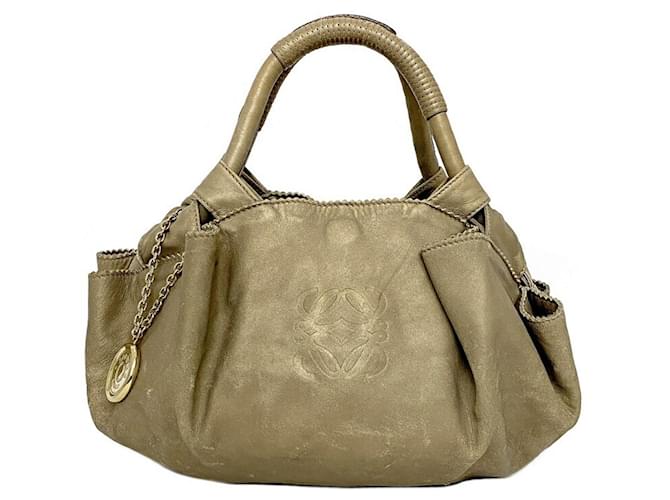 Loewe Nappa Beige Leather ref.788987 - Joli Closet