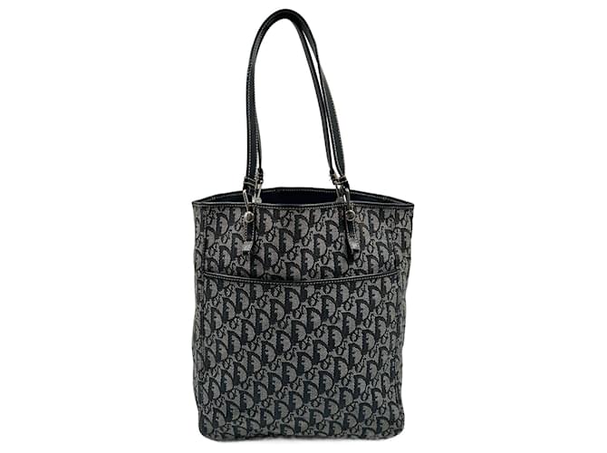 Cabas Dior en toile enduite bleu ref.790454 - Joli Closet