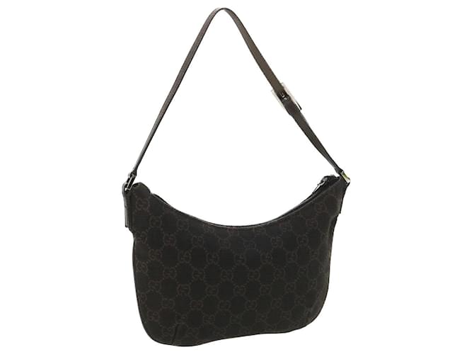 gucci GG Canvas Shoulder Bag brown 32160 3444 Auth ac1686 ref.791261 ...
