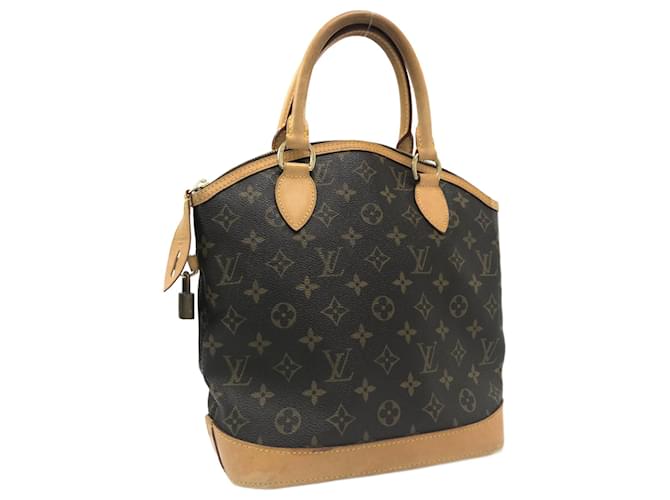 Louis Vuitton Monogram Lockit Vertical M40102 Brown Cloth ref.791777 ...