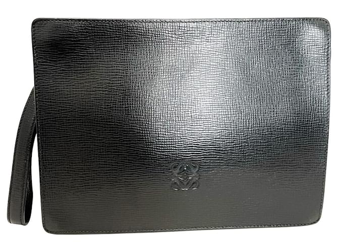 Loewe Black Leather ref.793071 - Joli Closet
