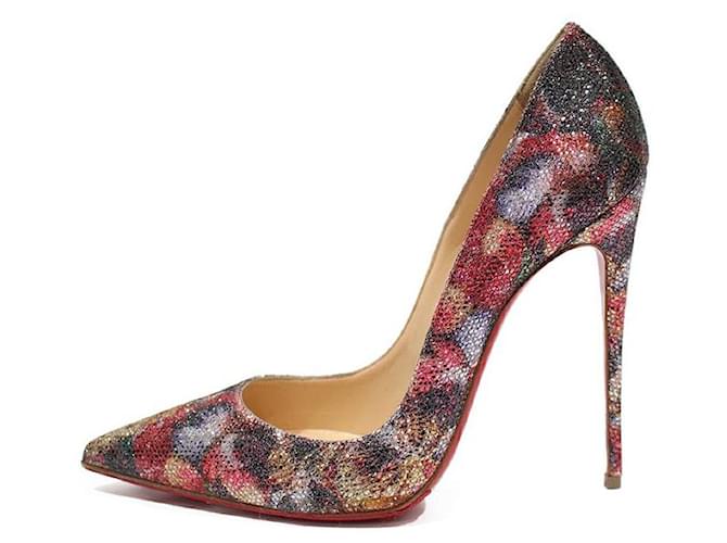 Christian Louboutin Heels Multiple colors Leather ref.793413 - Joli Closet