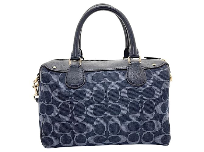 Coach Signature Blue Denim ref.793433 - Joli Closet