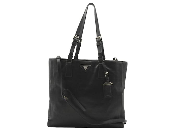 Prada Black Pony-style calfskin ref.797478 - Joli Closet
