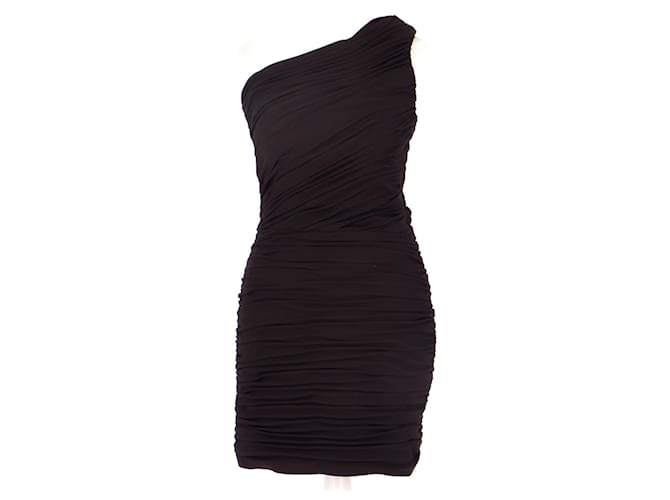 Maje robe Black Polyester ref.798536 - Joli Closet