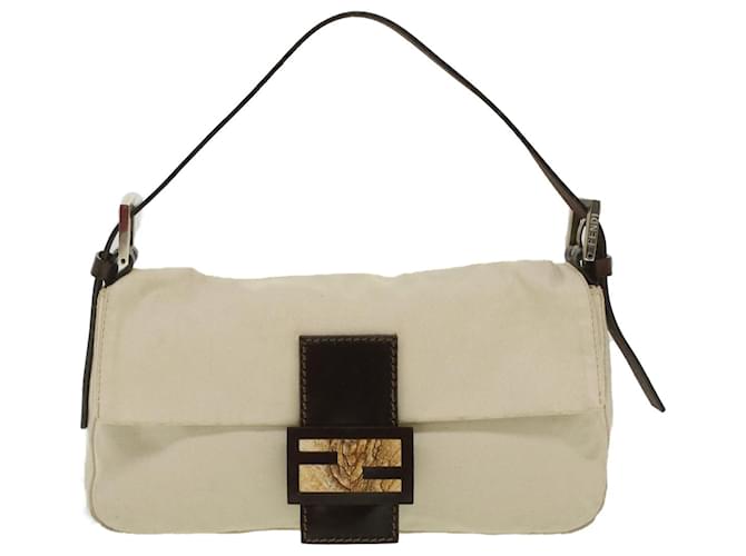 Fendi baguette Beige Cloth ref.798634 - Joli Closet