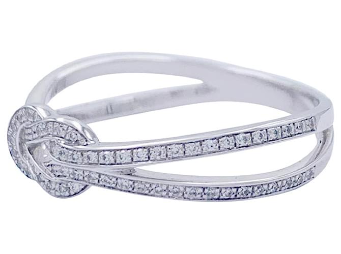 FRED ring, "Infinite Chance", WHITE GOLD, diamants. Diamond ref.798879 - Joli Closet