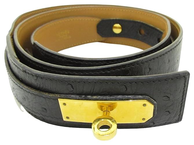 Hermès hermes kelly Black Leather ref.801337 - Joli Closet