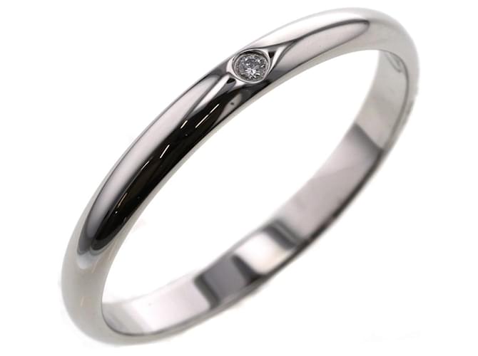 Cartier 1895 Bague de mariage en diamant Métal Argenté ref.802744 ...