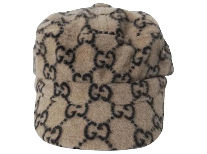 Gucci GG pattern Brown Wool ref.804226 - Joli Closet