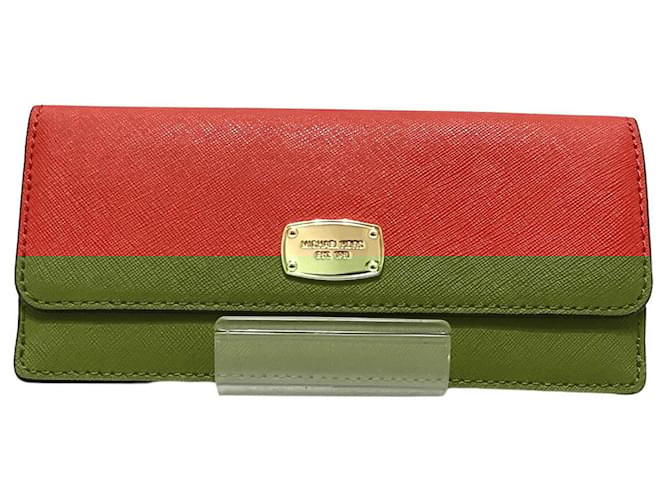 Michael Kors Jet Set Red Leather ref.804894 - Joli Closet