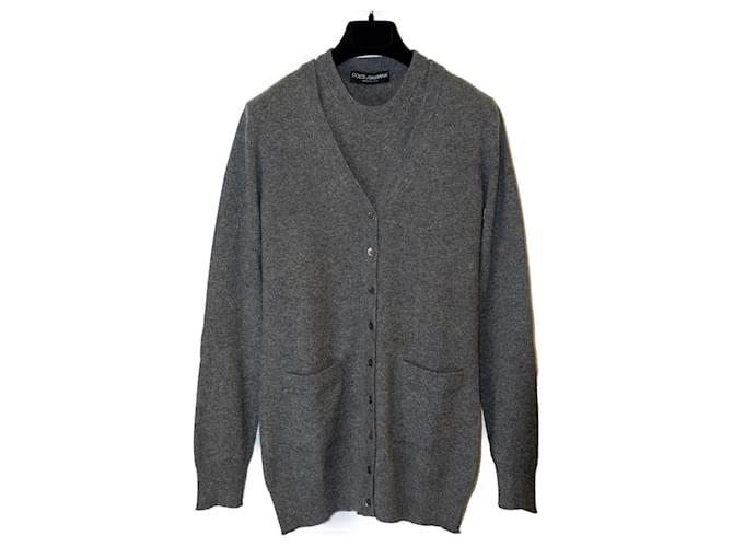 Dolce & Gabbana Knitwear Grey Cashmere ref.807048 - Joli Closet