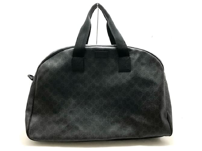 Gucci GG Plus GG Supreme Grey Dark grey Plastic ref.813169 - Joli Closet