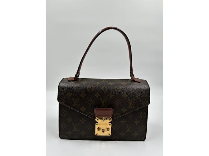 Louis Vuitton Brown Monogram Coated Canvas Concorde Cloth ref.816050 ...
