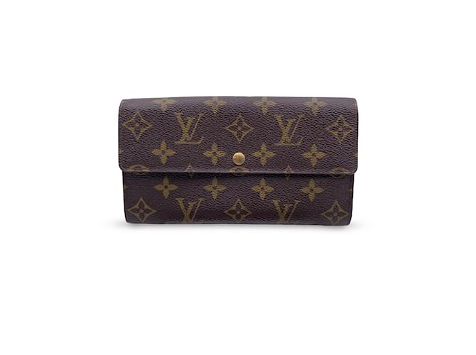 Louis Vuitton Vintage Monogram Canvas Long Sarah Continental Wallet ...