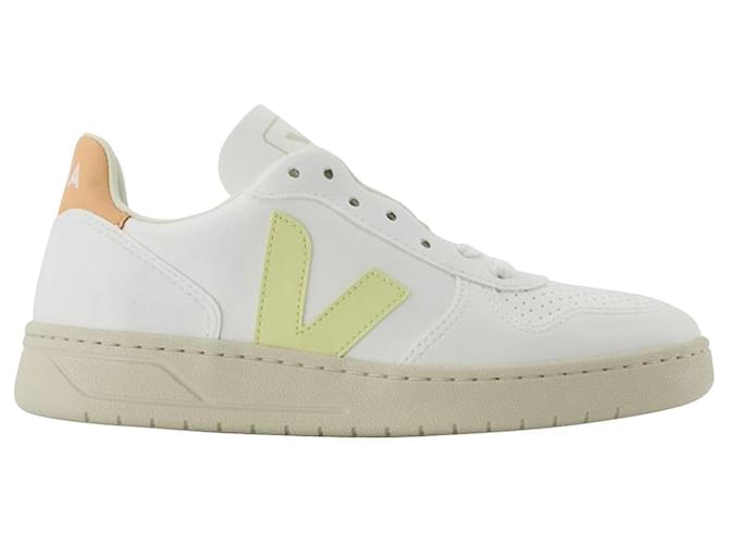 V-10 Sneakers - Veja - Multi - Synthetic Multiple colors Leatherette ...
