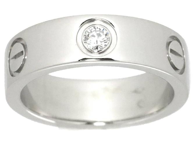 Cartier Love Or blanc Argenté ref.826712 - Joli Closet