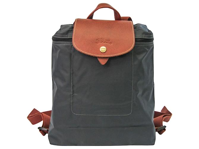 Longchamp Le Pliage Grey Cloth ref.828227 - Joli Closet