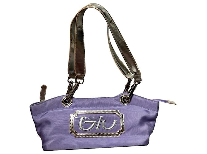 Byblos Handbags Silvery Cloth Varnish ref.830536 - Joli Closet