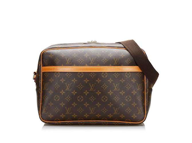 Louis Vuitton Monogram Reporter GM M45252 Brown Cloth ref.834674 - Joli Closet